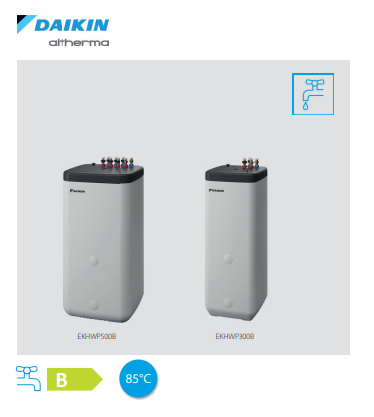 EKHWP-B/EKHWP-PB Daikin Altherma Termal depo - Daikin VRV Sistemler